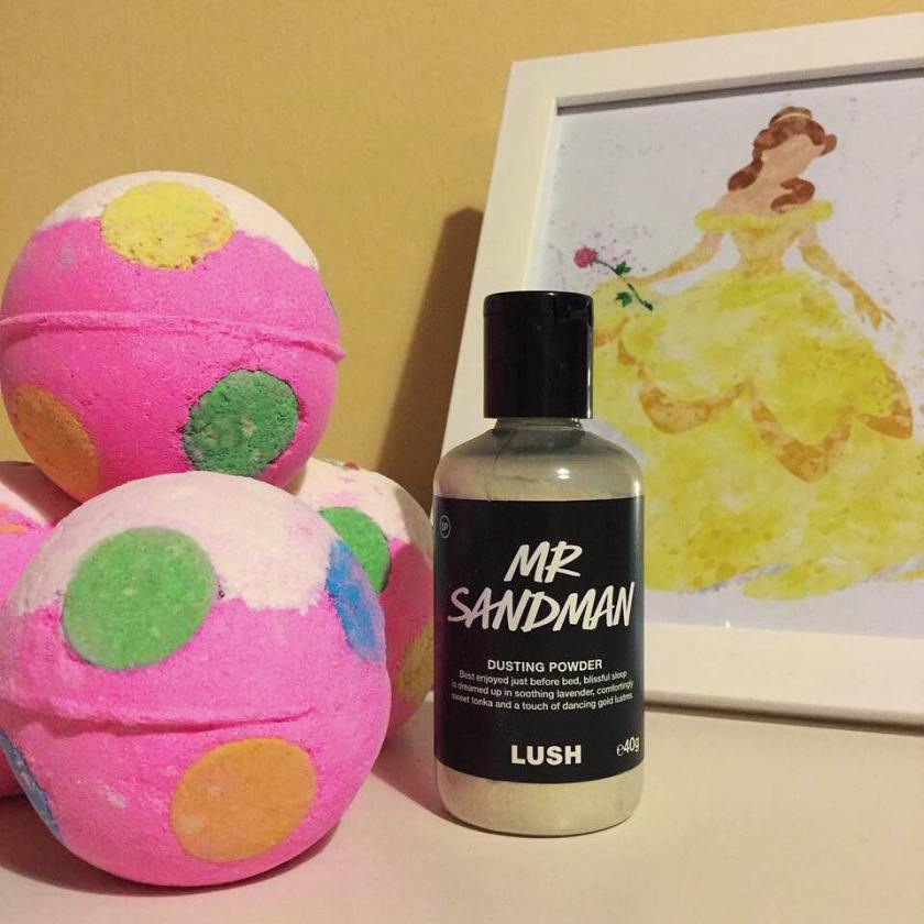 Mr Sandman Dusting Powder from Lush – Lush Upon A Time